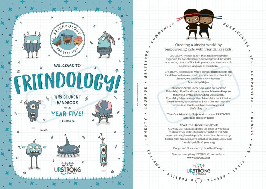 Friendology Student Handbooks for Each Grade in 2024! | URSTRONG