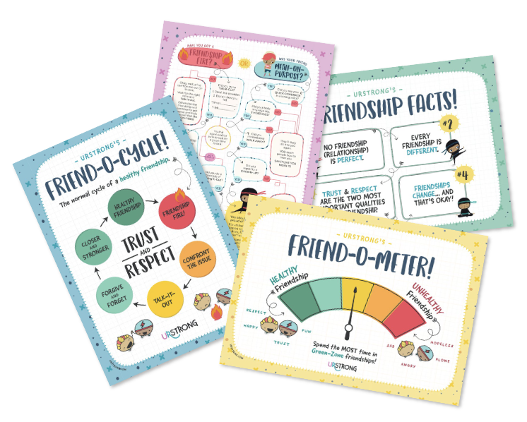 The World’s Largest Collection of Friendship Skills Lessons | URSTRONG